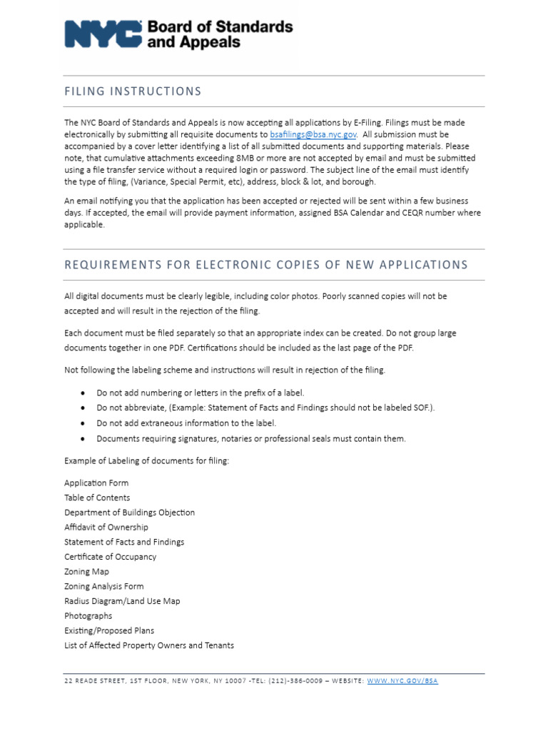 Bsa Filing Instructions December 3 2021 | PDF