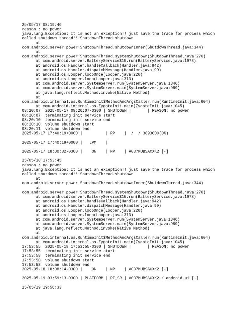 Power Off Reset Reason Backup | PDF | Computer Programming | Mobile Computers