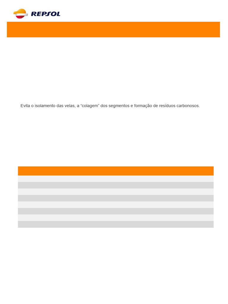Óleo Repsol 2t Sintético | PDF | Óleo de motor | Ciências Físicas