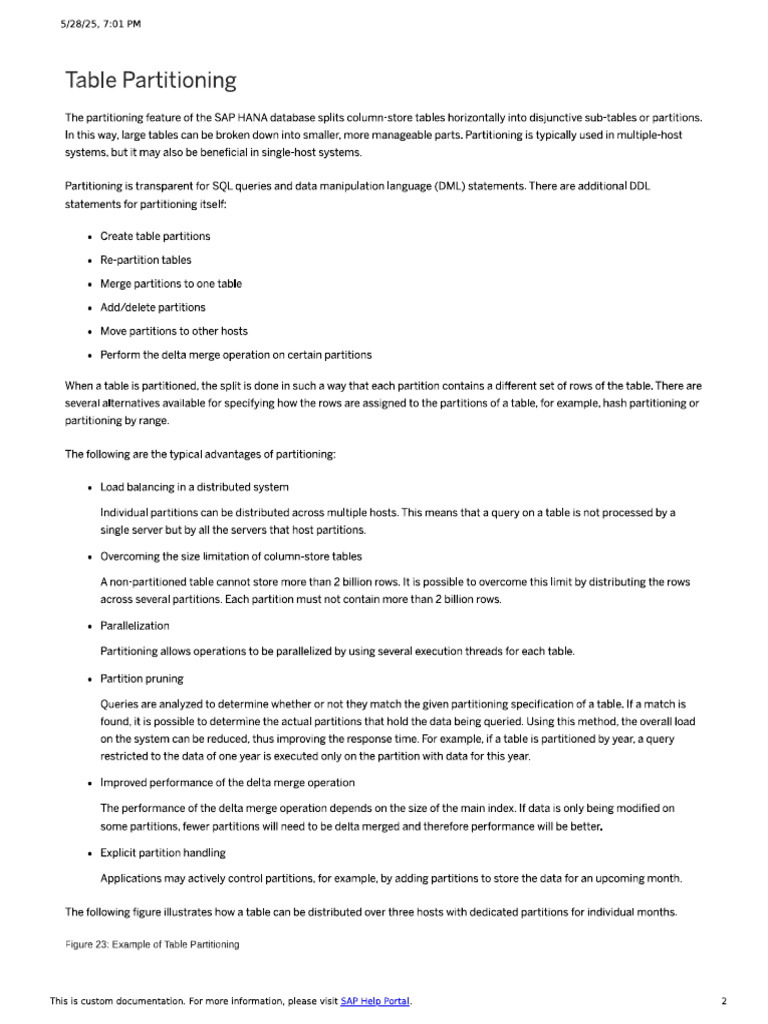 Table Partitioning 1748545619 | PDF