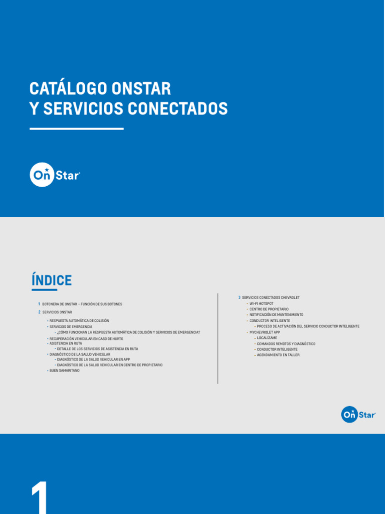 Catalogo Onstar | PDF | Aplicación movil | Internet