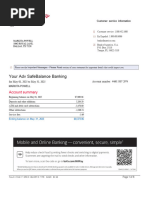 Sofi Bank Statement 2 | PDF | Banks | Interest