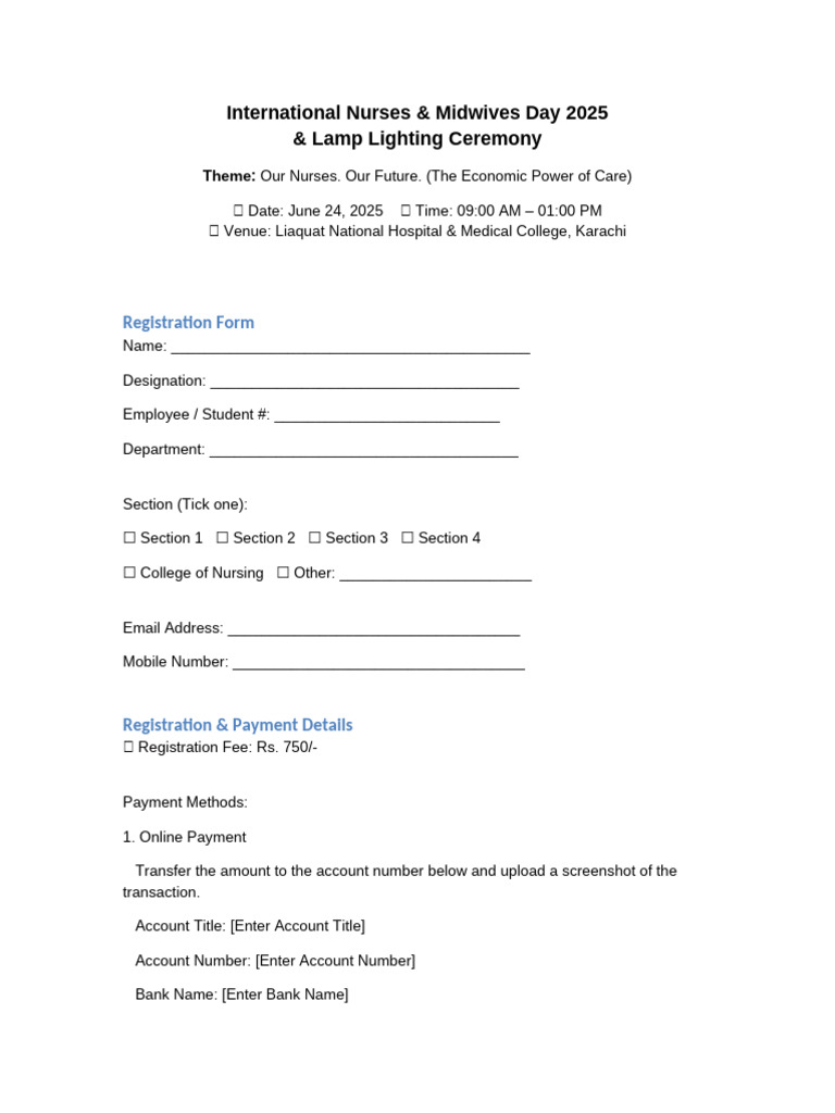 IND Registration Form 2025 | PDF