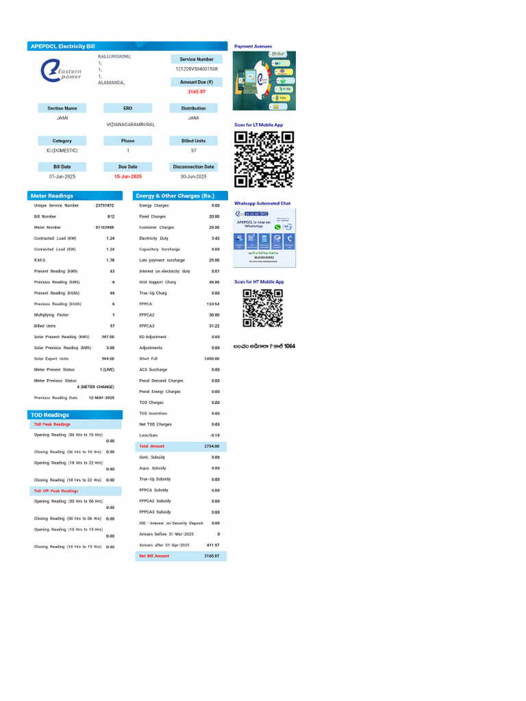 121229V504001508 Ebill | PDF