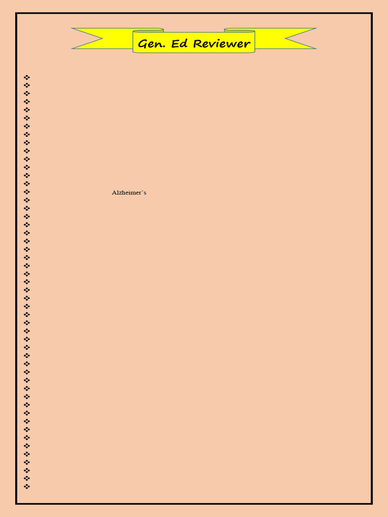Gen - Ed Reviewer.1 (Notes) | PDF | President Of The Philippines ...