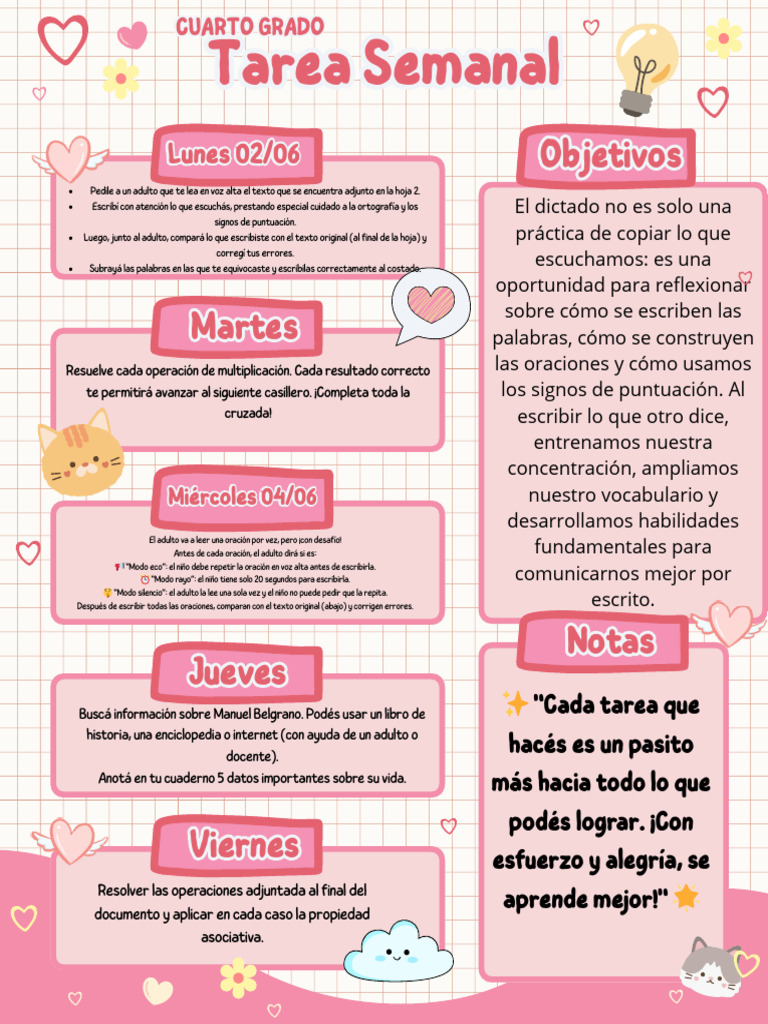 Tarea Semanal 4to | PDF | Universo | Big Bang