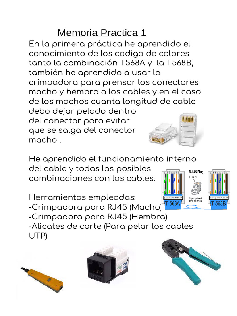 Memoria Practica 1 | PDF