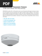 Datasheet Axis p3735 Ple Panoramic Camera en US 443423 | PDF | Camera ...