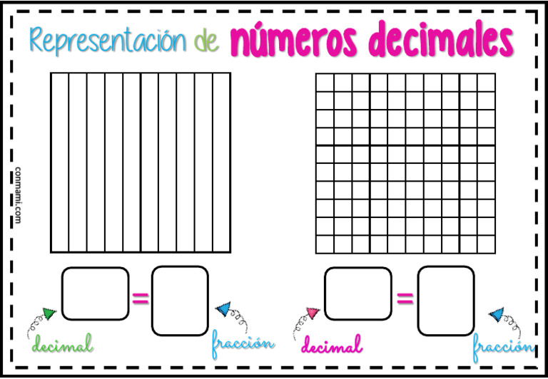 Numeros Decimales Representación | PDF