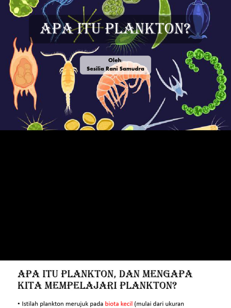 APA ITU PLANKTON | PDF | Plankton | Algae