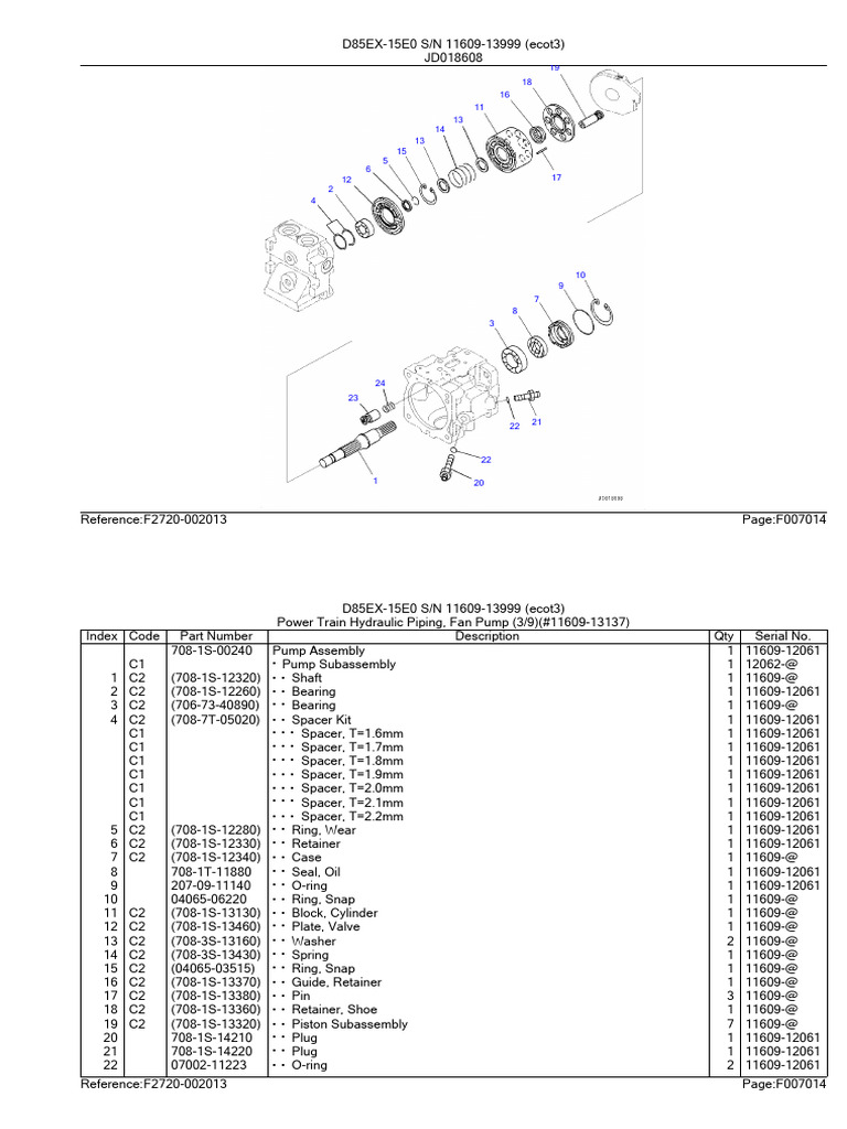 Bomba Del Fan d85 Invertrac | PDF | Piston | Engines