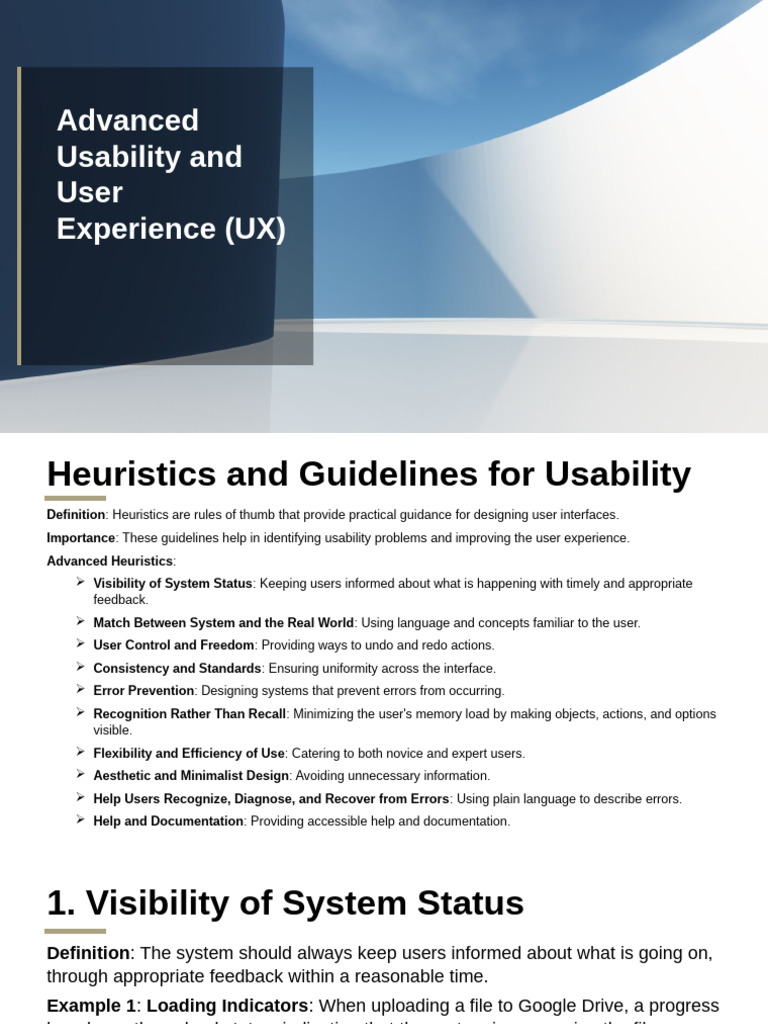 Advanced Usability and User Experience UX | PDF | Usability | Icon (Computing)