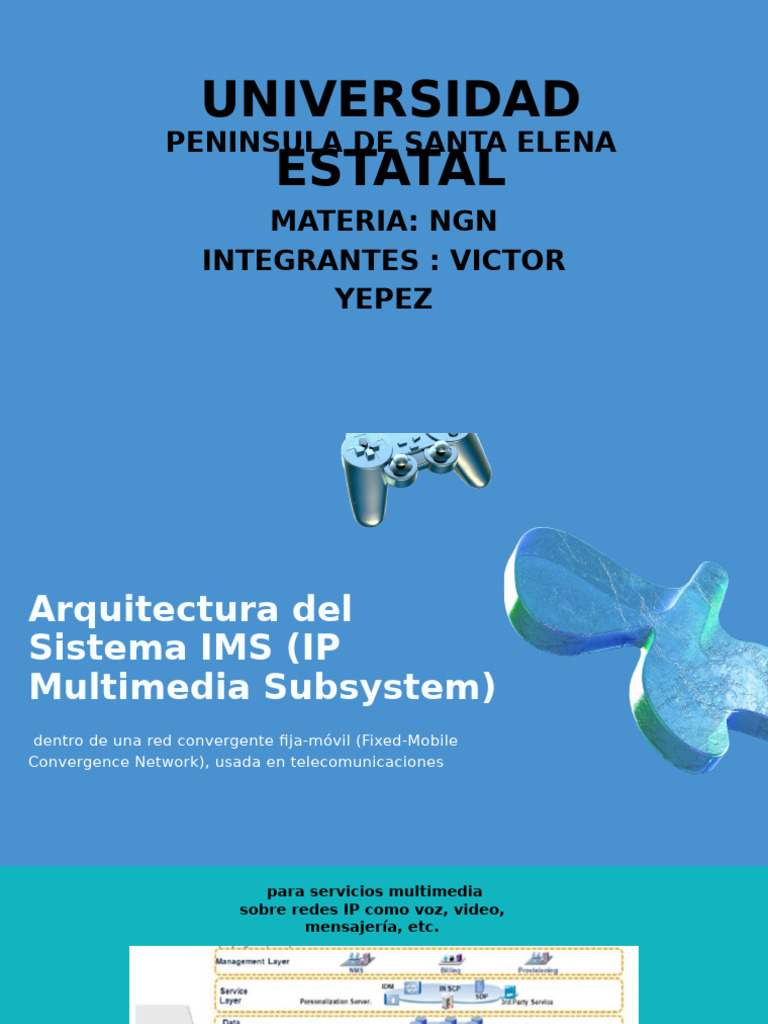 Arquitectura Del Sistema IMS (IP Multimedia Subsystem) | PDF