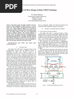 Design of Single and Double Balanced Gilbert Cell Mixer Using CMOS ...