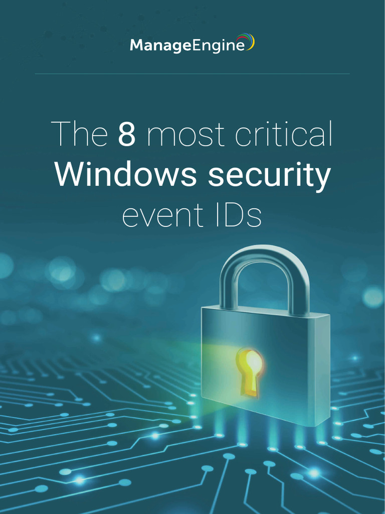 Most Critical Windows Security Events 1682893986 | PDF | Security ...