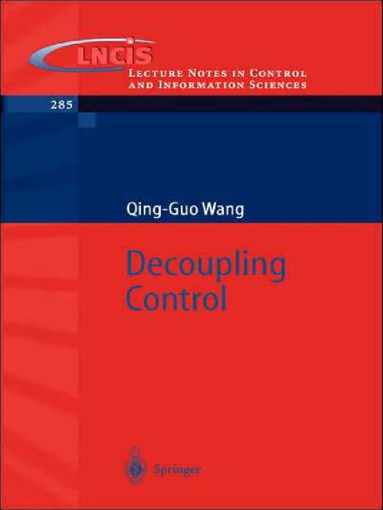 Wang Decoupling Control | PDF | Control Theory | Eigenvalues And ...