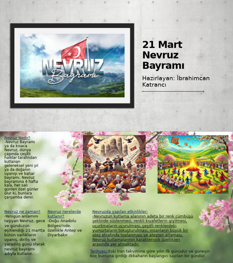 21 Mart Nevruz Bayramı Slayt | PDF