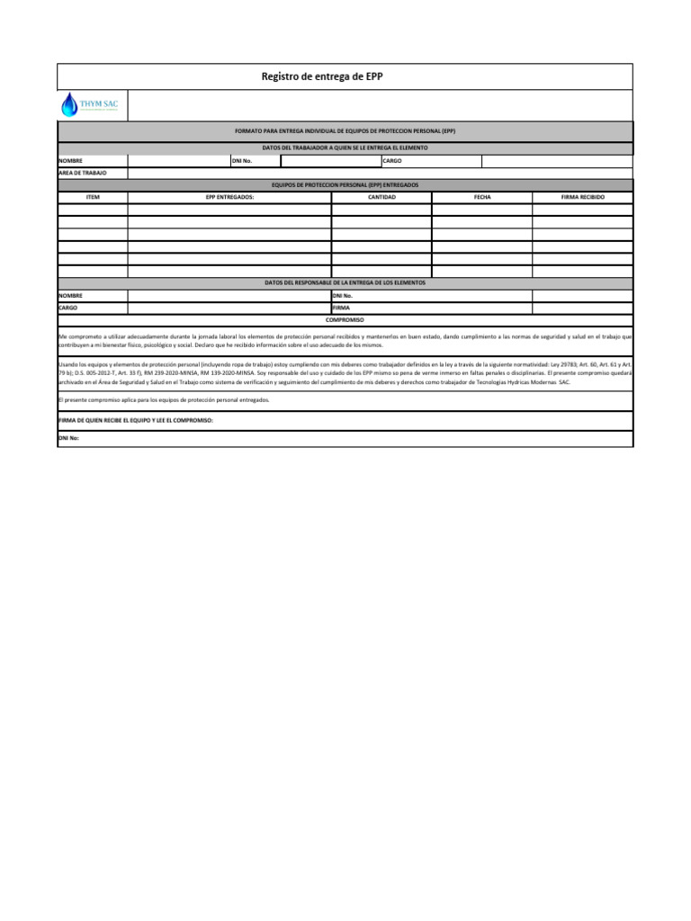 Registro Epp | PDF | Justicia | Crimen y violencia