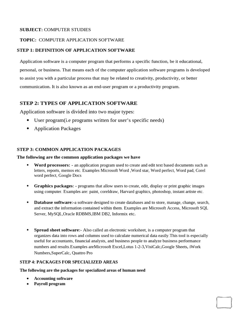 Level 10 Computer Studies Note | PDF | Databases | Microsoft Access