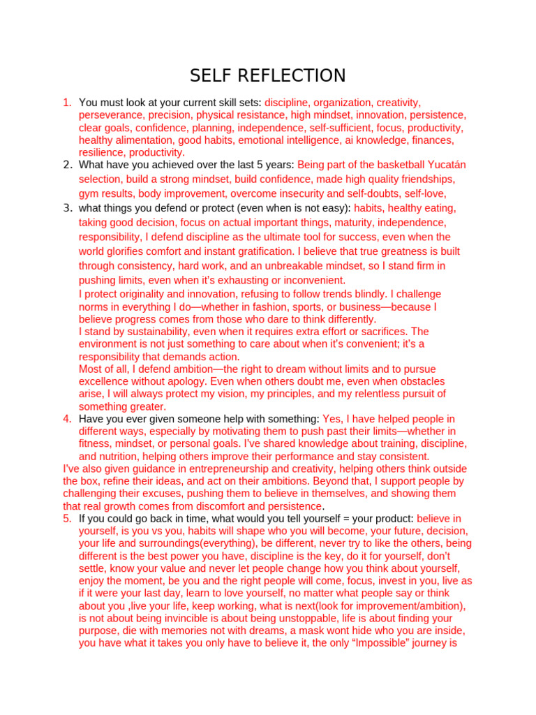 Personal Growth Through Discipline & Resilience | PDF | Disciplines ...