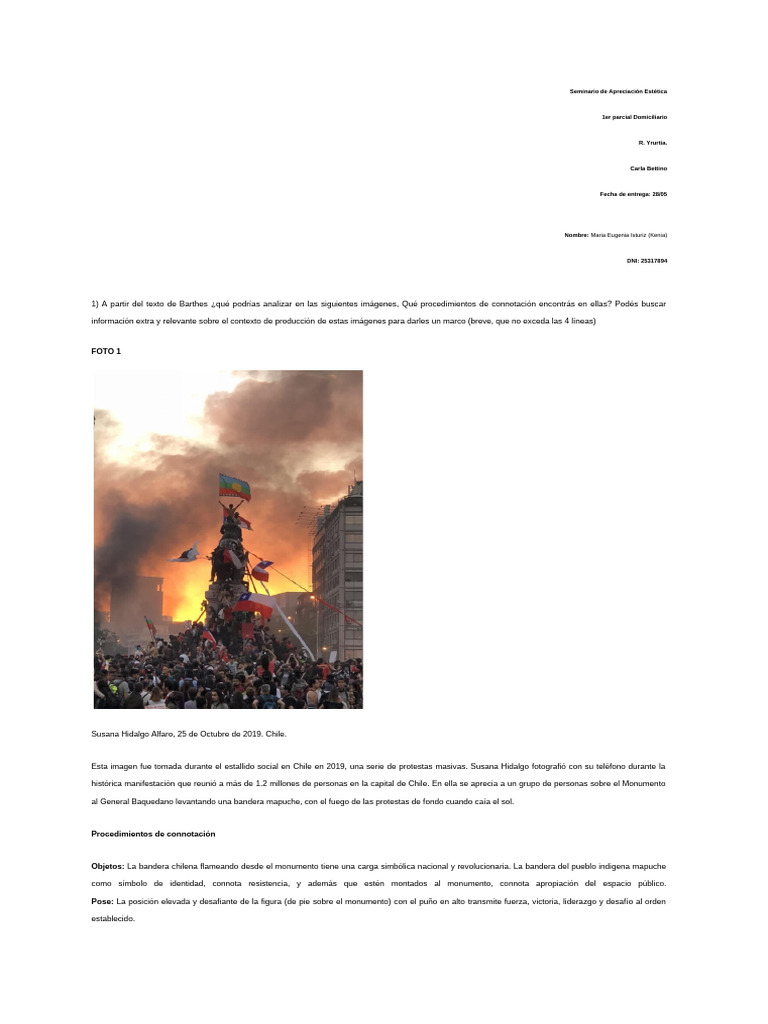 Foto 1: Seminario de Apreciación Estética | PDF