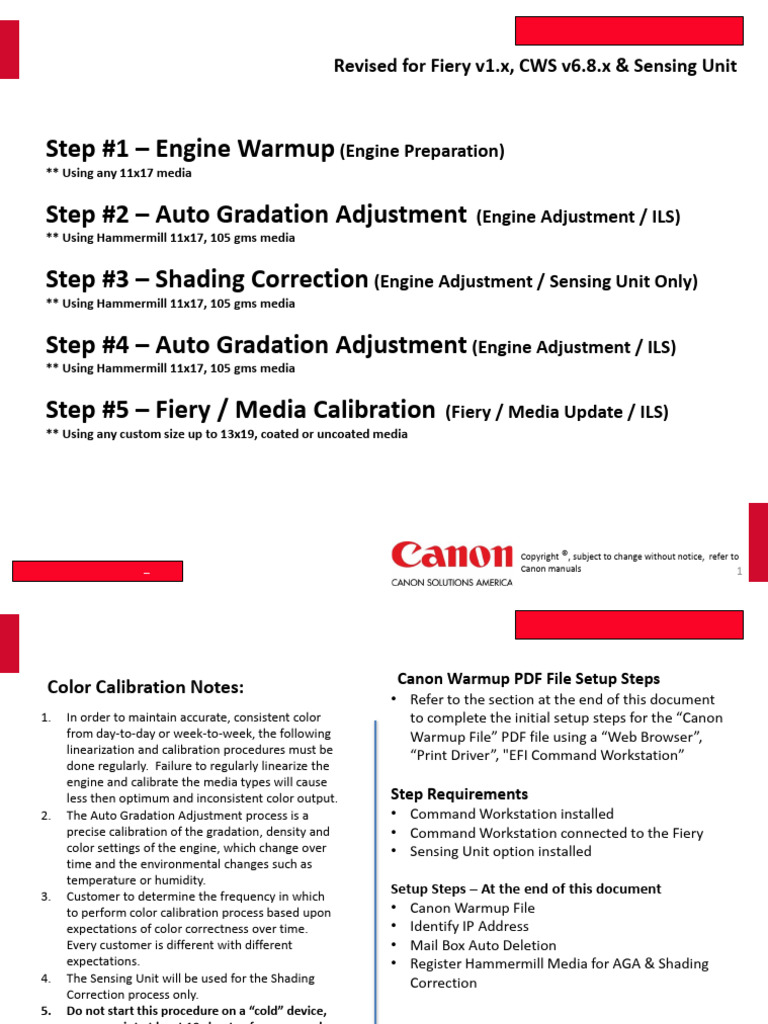 V1000 - Fiery - Color - Calibration - ILS - Sensing - Shading - Only ...