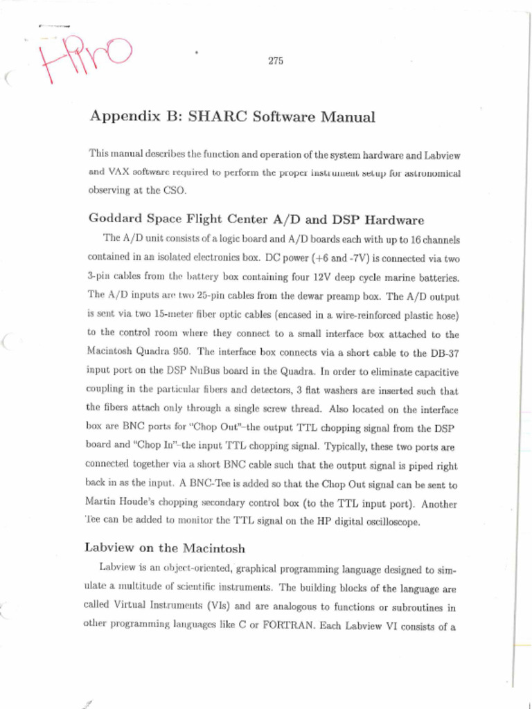 Sharc Software Manual | PDF