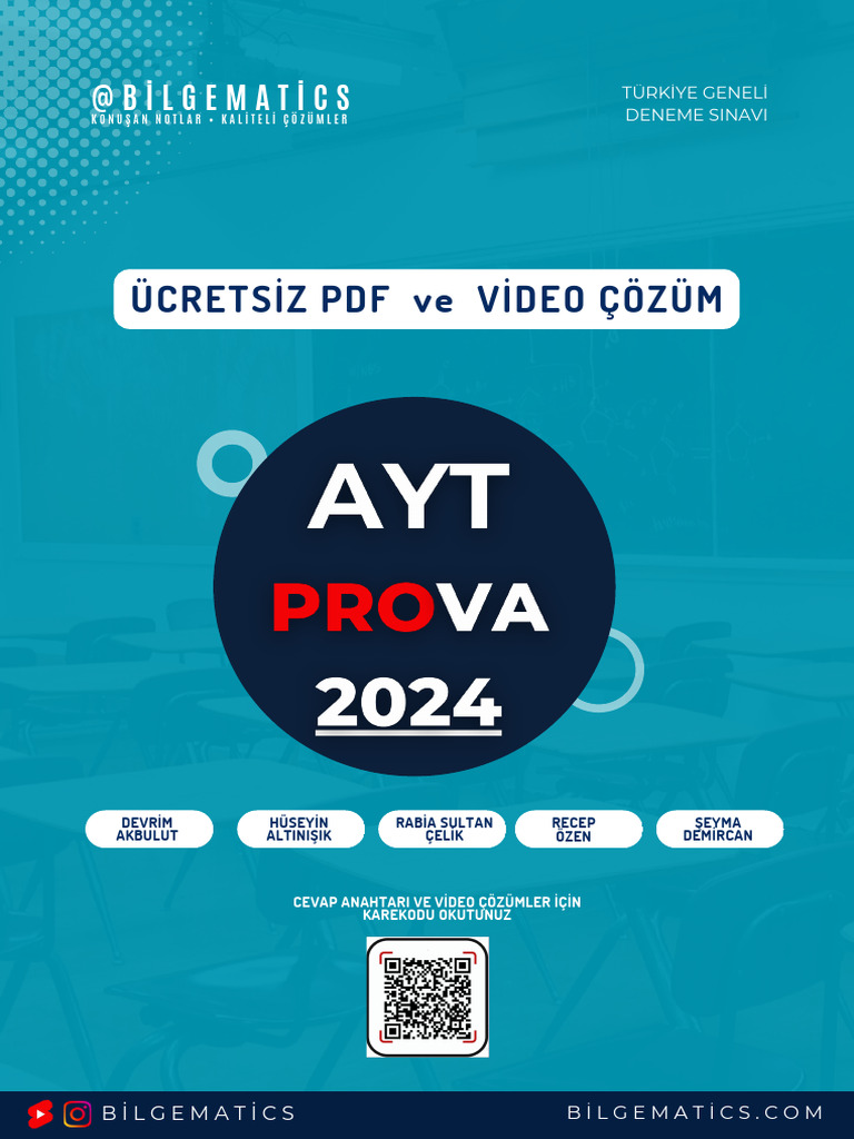 Ayt Prova 2024 @bi̇lgemati̇cs | PDF
