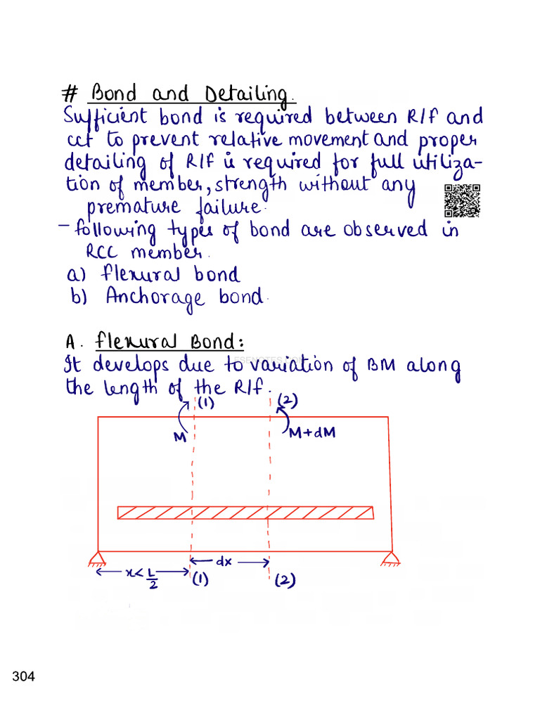 RCC Bond and Detailing | PDF
