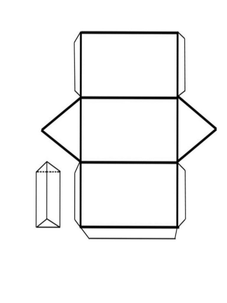 Moldes de Prismas | PDF