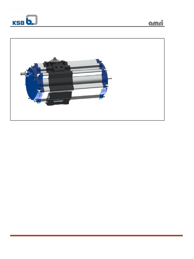Instruction Manual - ACTAIR EVO - DYN EVO | PDF | Valve | Actuator