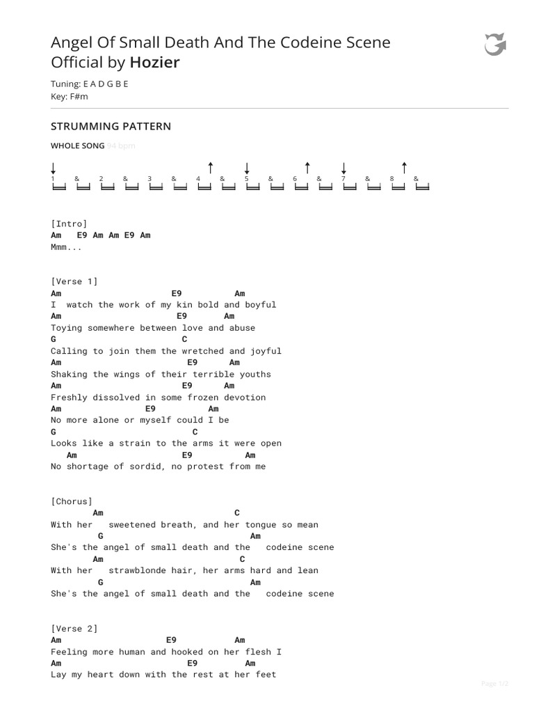 Angel of Small Death and The Codeine Scene Official by Hoziertabs at ...