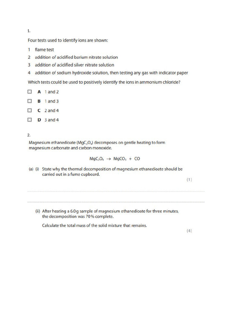 GROUP 1 and 2 QP | PDF