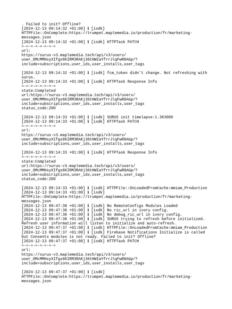 mm_logs | PDF | Json | World Wide Web
