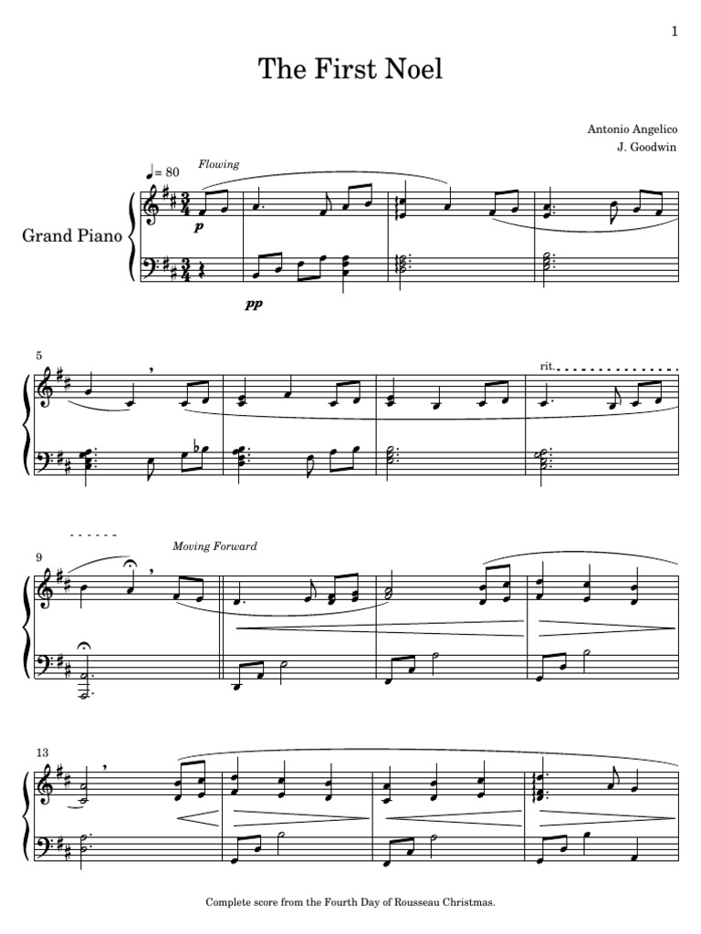 The First Noel | PDF