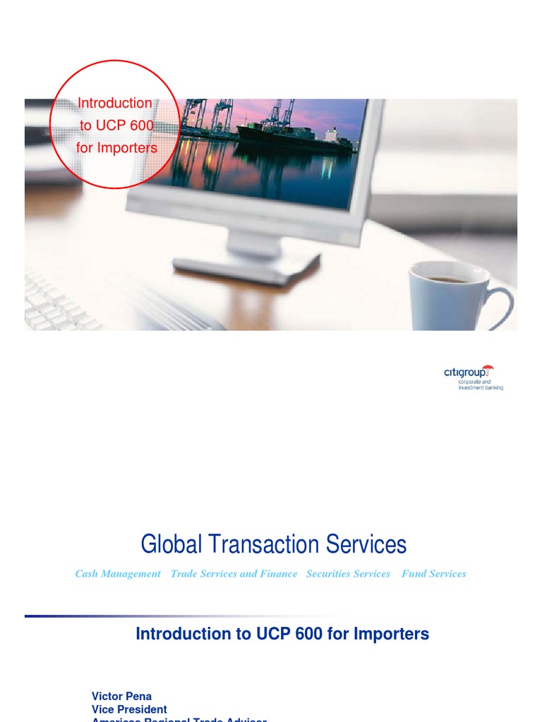 Letters of Credit - UCP 600 For Importers | PDF | Bill Of Lading | Business