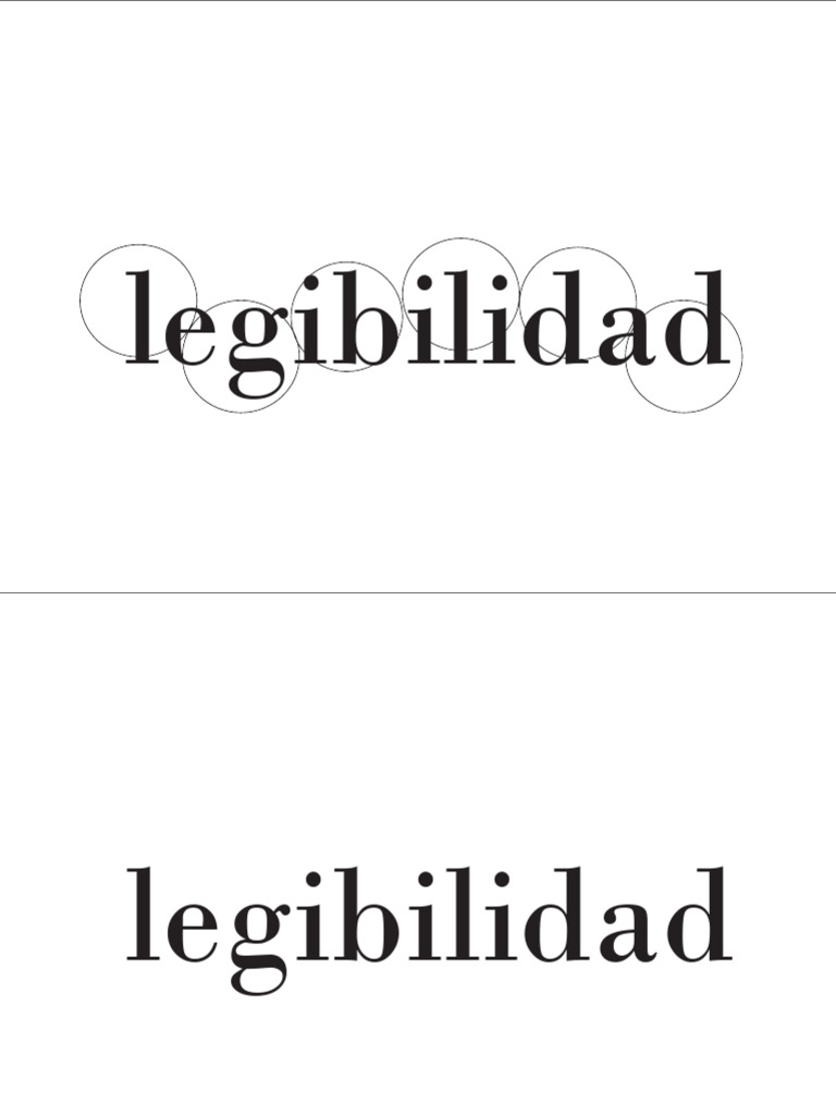 Legibilidad | PDF