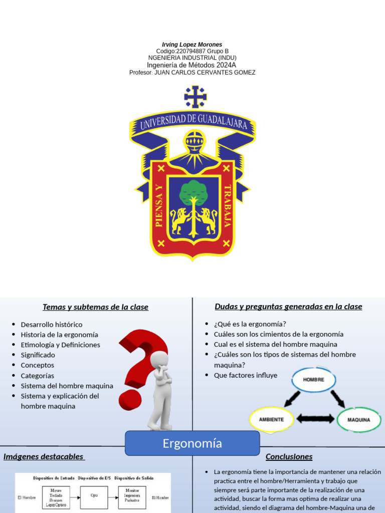 Super Nota de Ergonomía | PDF