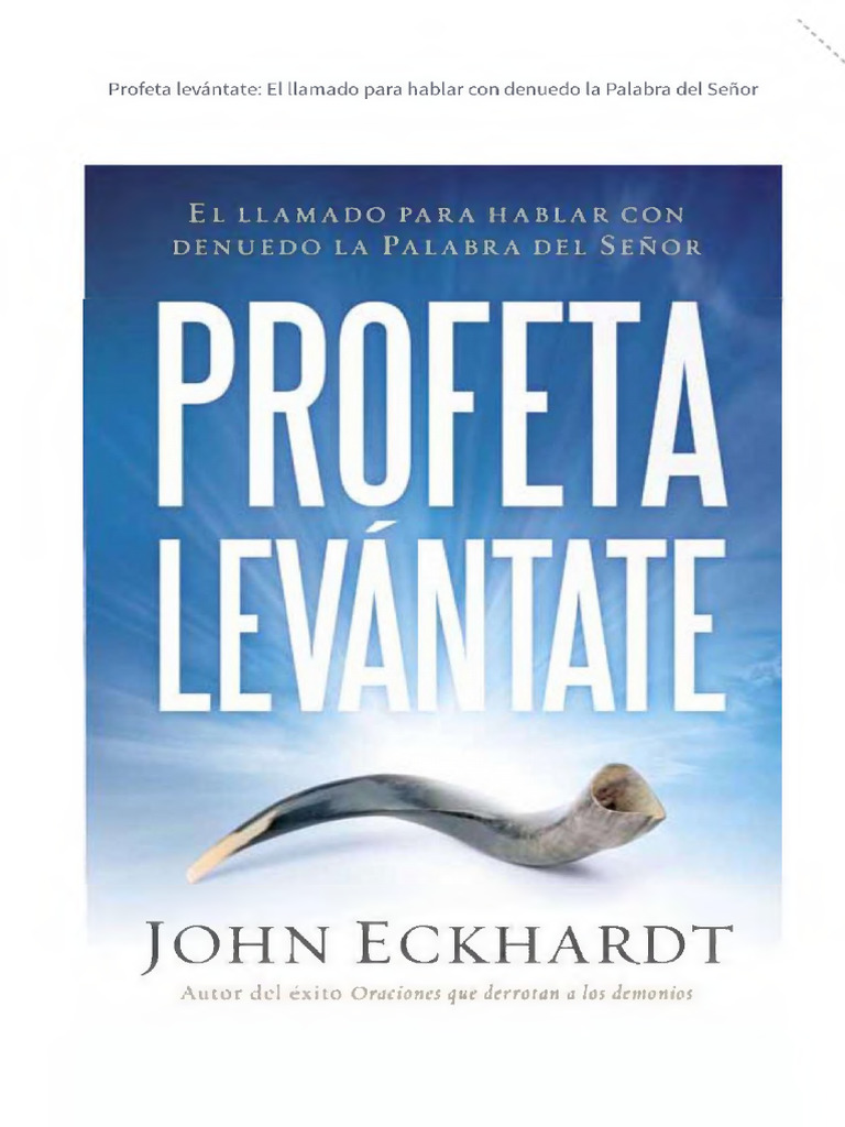 436895985 John Eckhardt Profeta Levantate PDF Version 1 PDF | PDF | Creencia religiosa y doctrina
