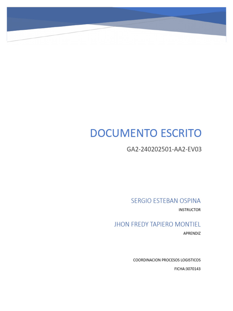 Documento Escrito Ingl | PDF