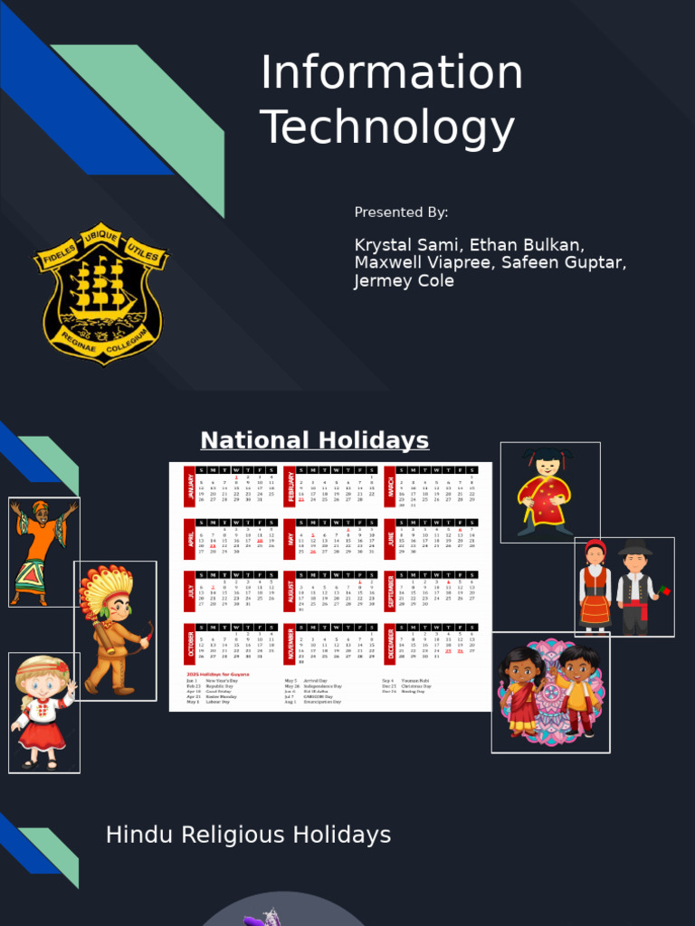 Non-Religious Holidays in Guyana | PDF