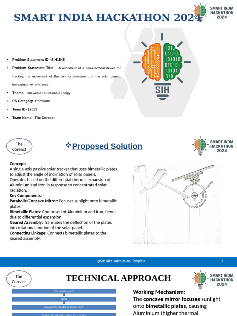 Bimetallic Solar Tracker Design 2024 | PDF | Photovoltaics | Solar Energy