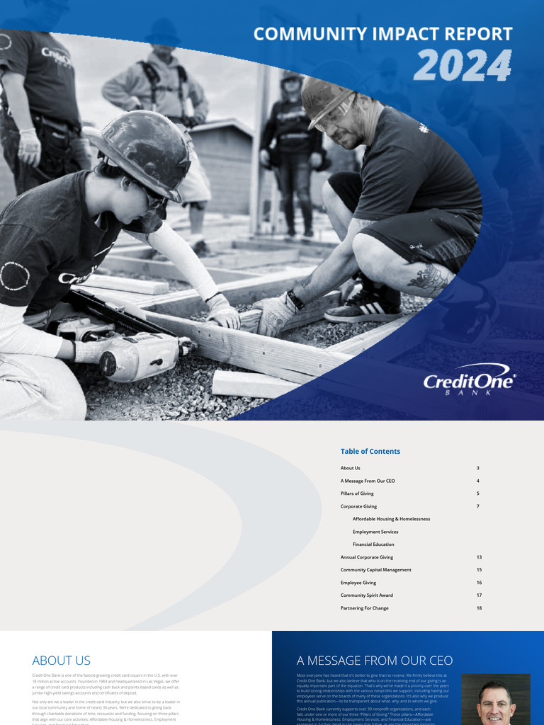C1B CommunityImpactReport PRT Sharepoint | PDF | Nonprofit Organization | Affordable Housing