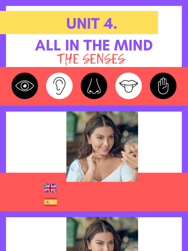 4c Unit 4. All in The Mind - The Senses | PDF