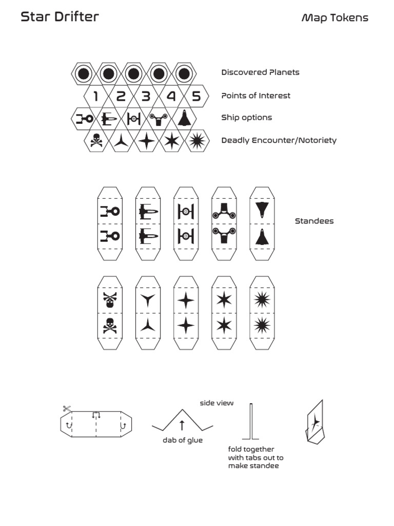 StarDrifter - Map Tokens | PDF