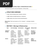 Eduqas GCSE RE Paper 1 Overview | PDF