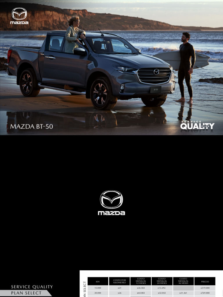 Ficha Técnica BT-50 | PDF | Coche | Vehículo de motor