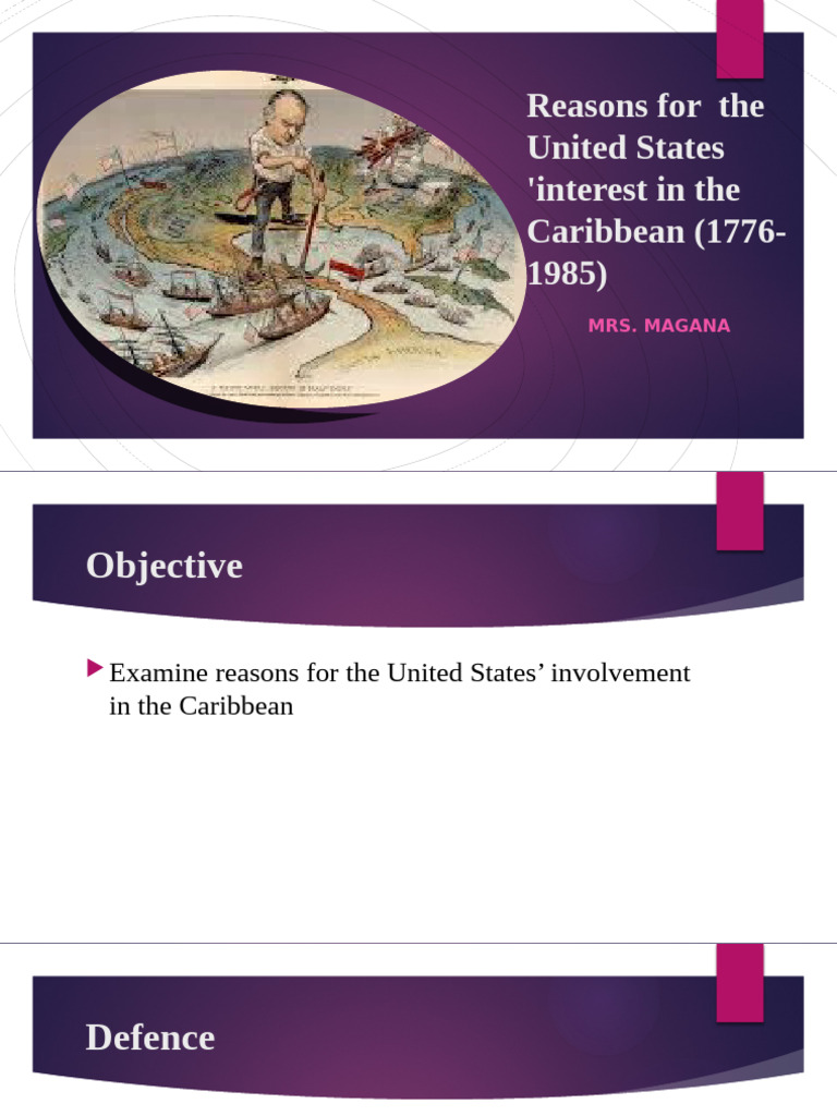 U.S. Interests in the Caribbean (1776-1985) | PDF | Diplomacy | Foreign ...