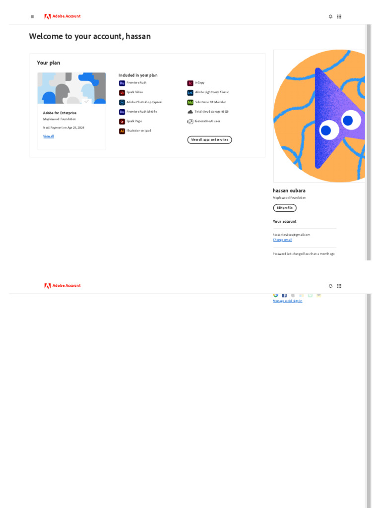Adobe Account | PDF