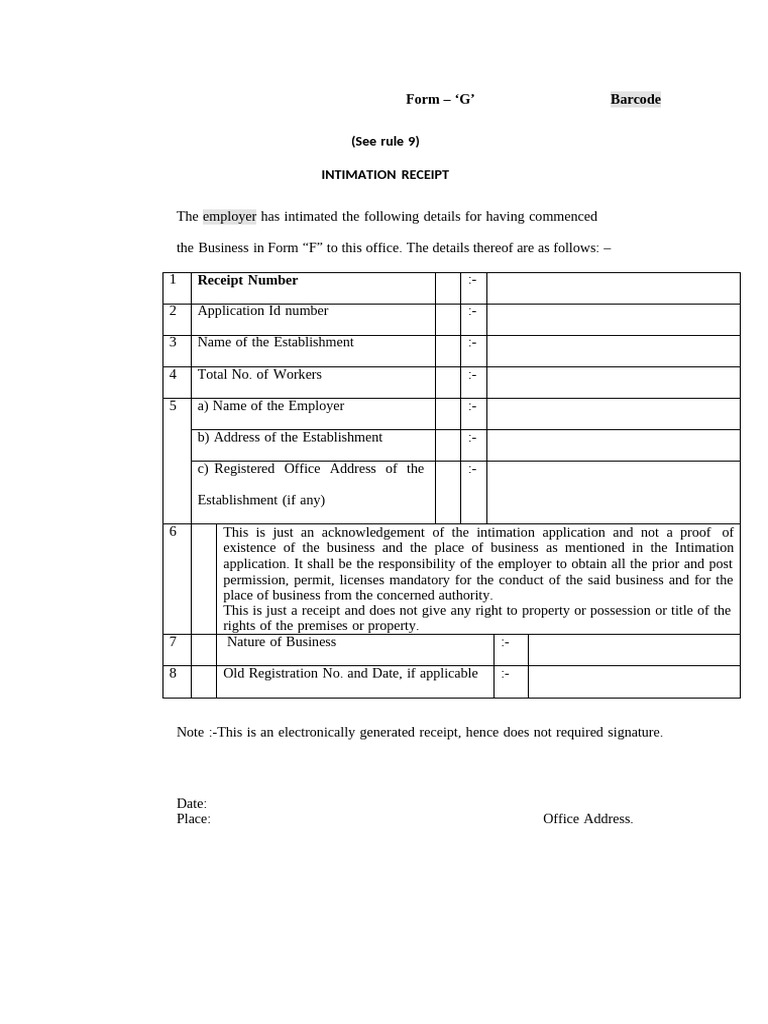 Mah S e Form G | PDF